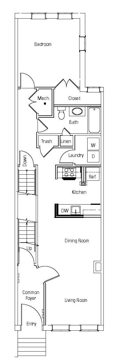 Brownstones at Diamond Street